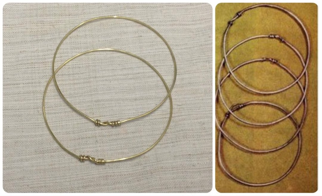 Slavic Temple Rings/ Krivichi Temple Rings/ Kievan Rus Temple Rings - Etsy