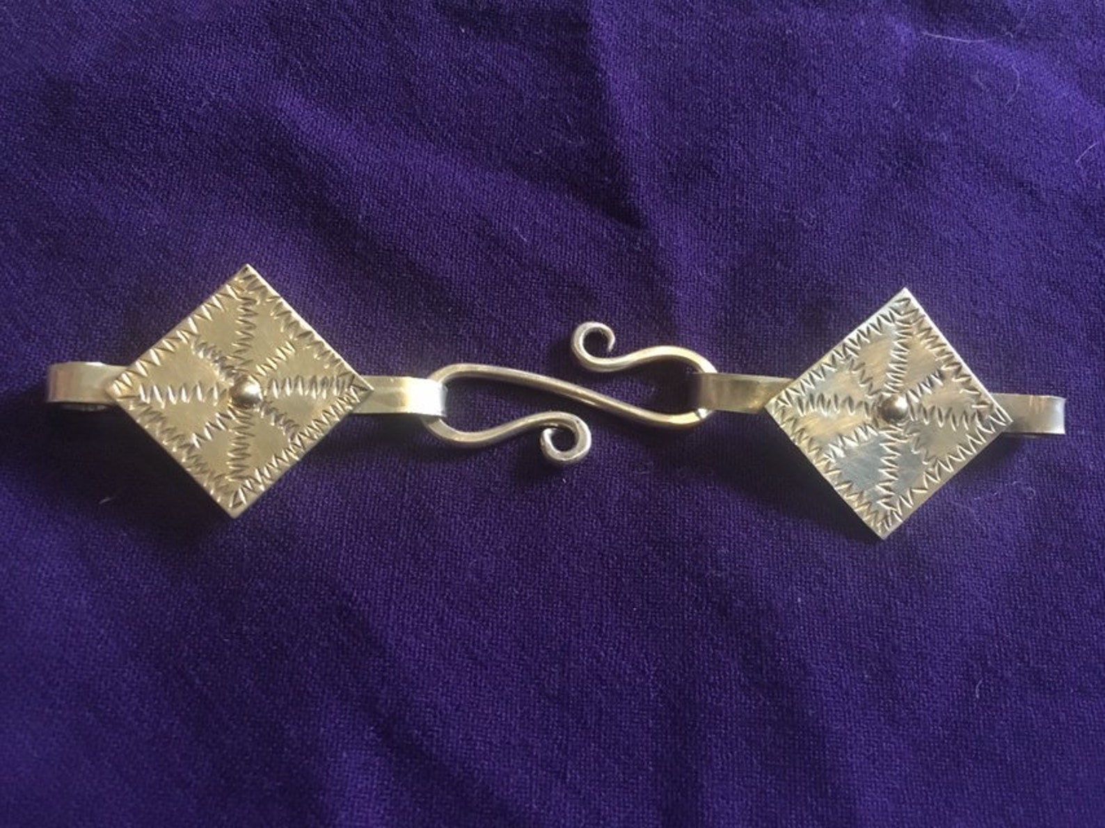 Brass Medieval Cloak Clasp. 15th Century Cloak Clasp. 14th Century Cape ...