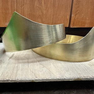 Single-point Brass Greek-style Coronet. Brass Diadema for SCA and ...