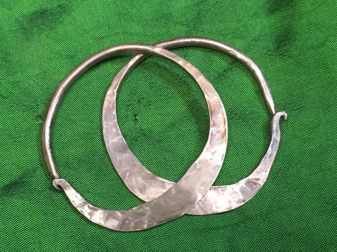 Slavic Temple Rings/ Copper Kievan Rus Temple Rings/ Western Slavic ...