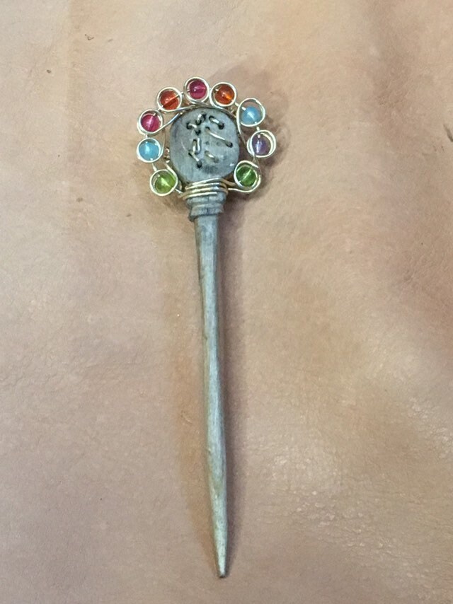 Replica of Coptic Hairpin. Late Roman Hair Stick. Egyptian Hairpin ...