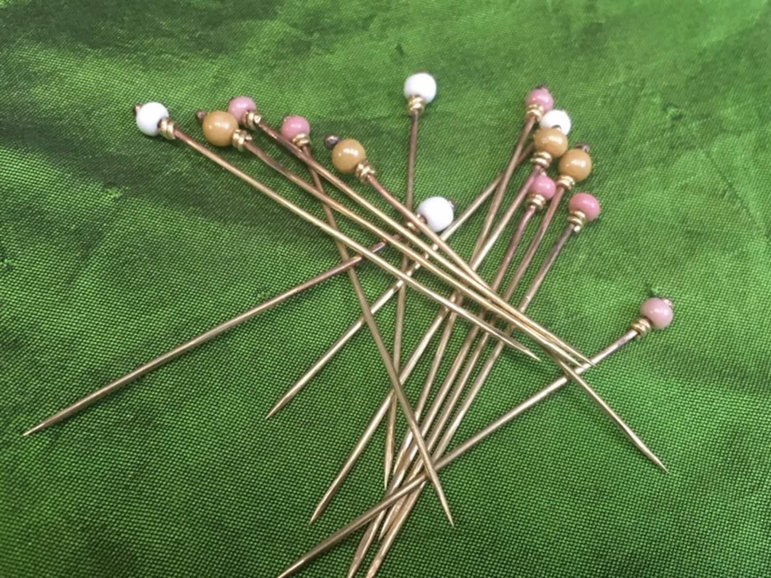 PAIR of Brass Medieval Veil Pins. Medieval Dress Pin. | Etsy