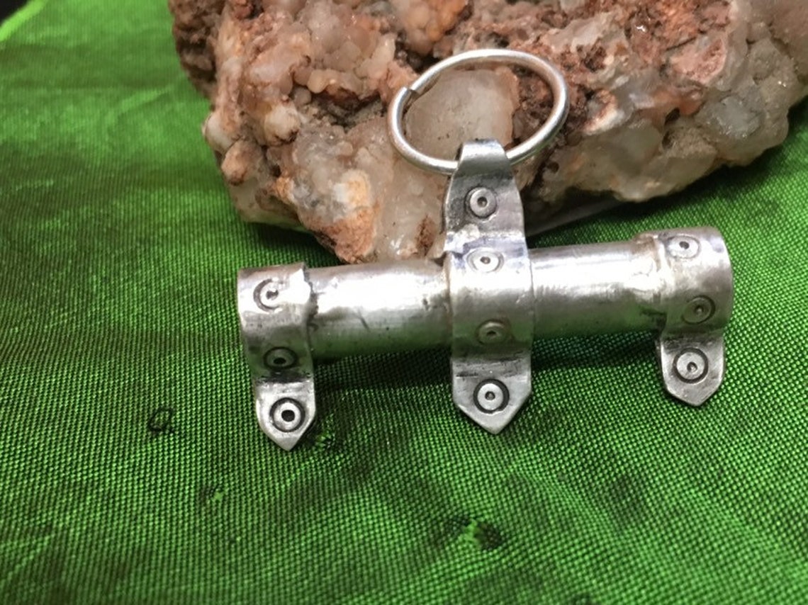 Sterling Silver Replica of Viking Needle Case. Early Medieval - Etsy