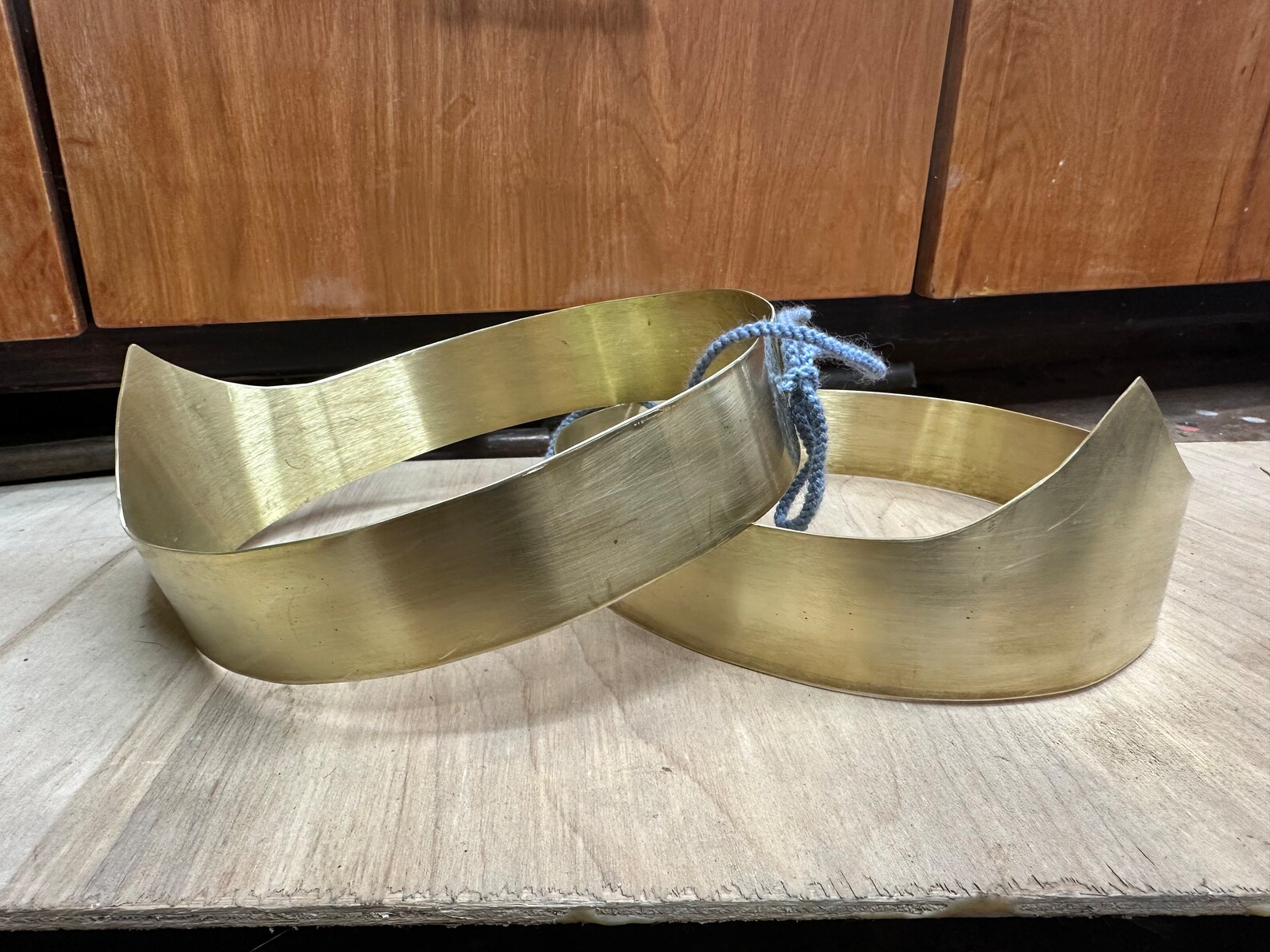 Single-point Brass Greek-style Coronet. Brass Diadema for SCA and ...