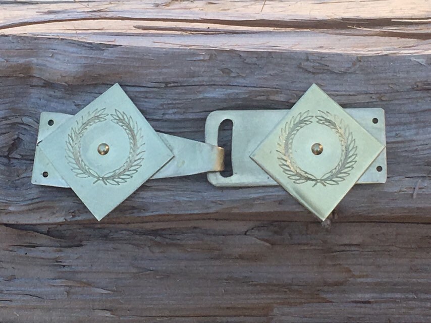 Brass Medieval Cloak Clasp. SCA Cloak Clasp. Laurel Wrist Cloak ...