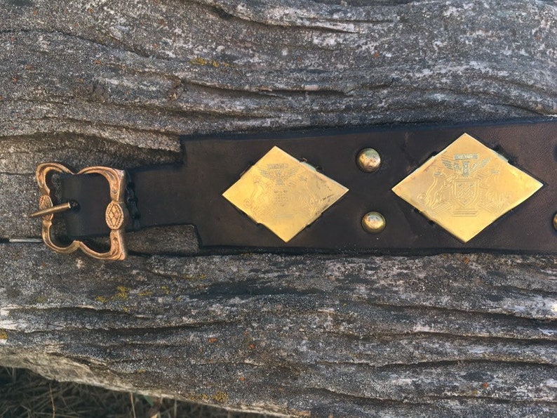 Medieval Knight Belt. Medieval Plaque Belt. Medieval, SCA, LARP Hip ...