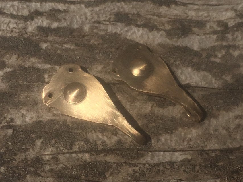 Viking Leg Wrap Hooks. Early Medieval Winingas Hooks. Anglo-saxon ...
