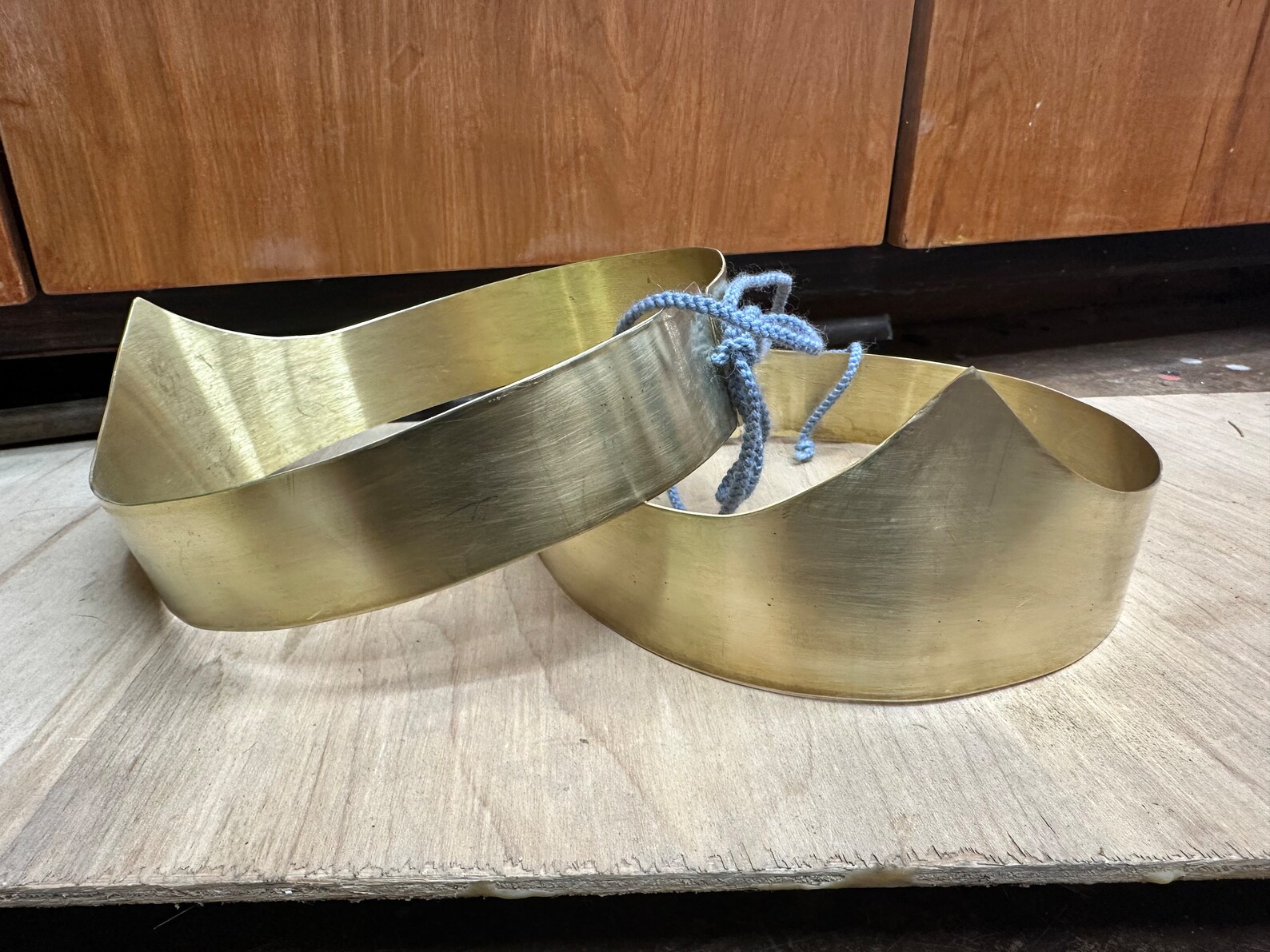 Single-point Brass Greek-style Coronet. Brass Diadema for SCA and ...