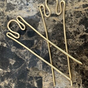 Simple Medieval Hairpin. Renaissance Hairpin. Historical Hairpin ...