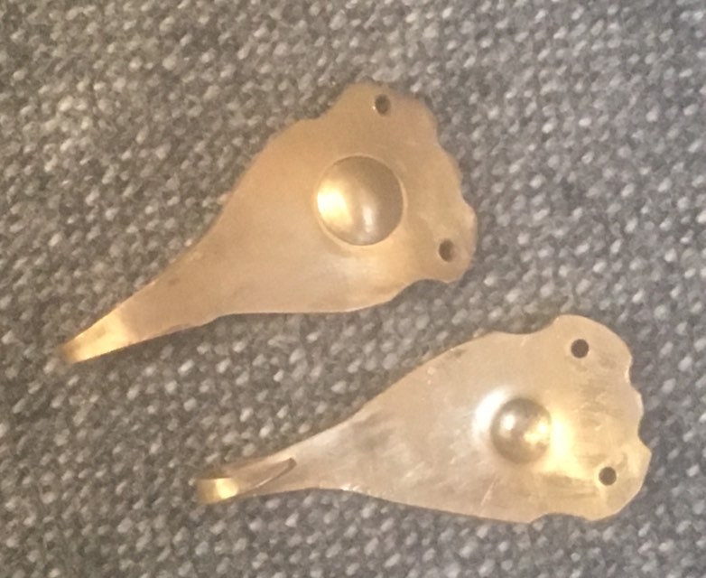 Viking Leg Wrap Hooks. Early Medieval Winingas Hooks. Anglo-saxon ...