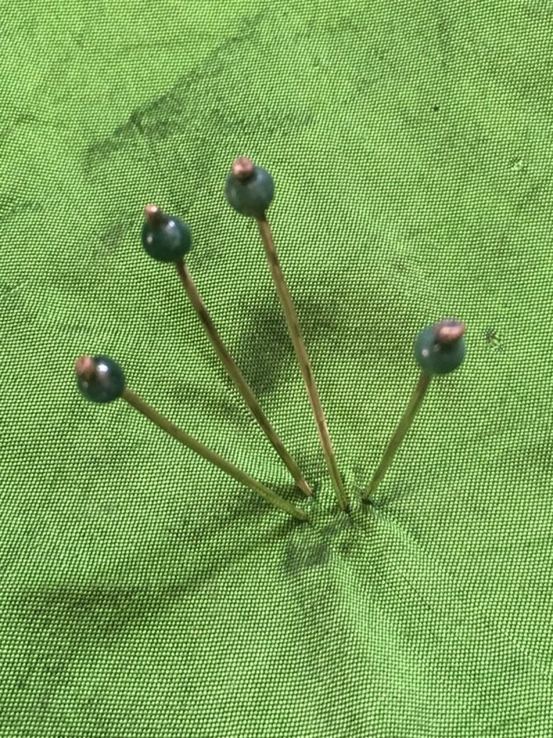 PAIR of Brass Medieval Veil Pins. Medieval Dress Pin. Renaissance Pins ...