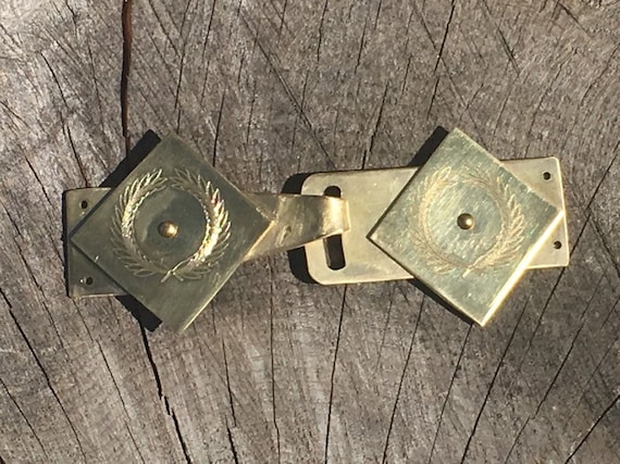 Brass Medieval Cloak Clasp. SCA Cloak Clasp. Laurel Wrist | Etsy