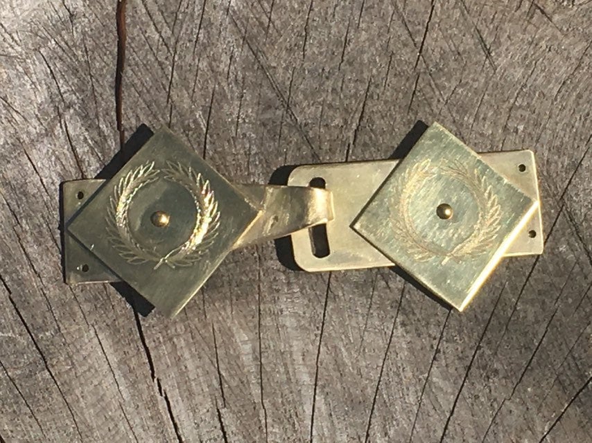 Brass Medieval Cloak Clasp. SCA Cloak Clasp. Laurel Wrist Cloak ...
