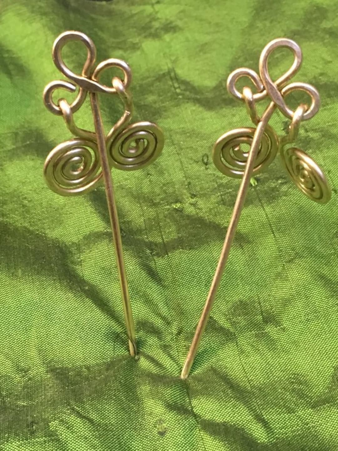 Brass Replica of Viking Pin. Early Medieval Pin. - Etsy