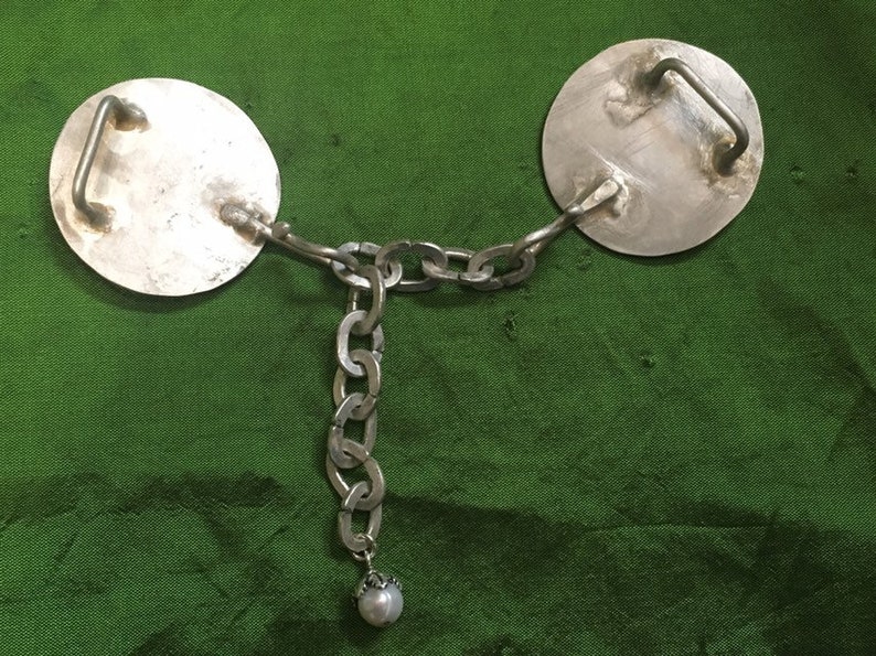 Sterling Silver Medieval Girdle Belt Set. 925 Silver Medieval Cloak ...