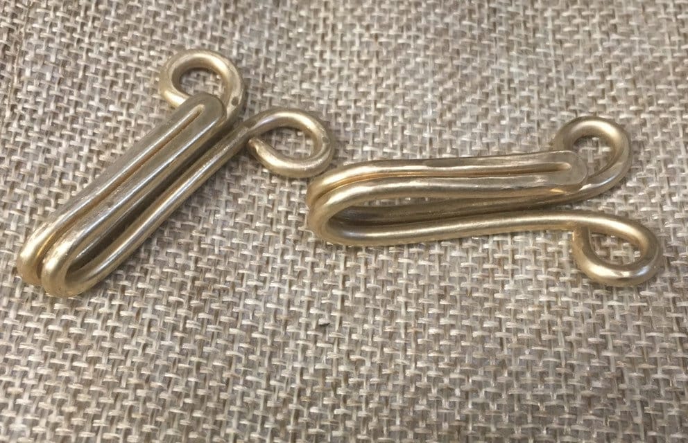 Sewing Sewing & Fiber Sewing & Needlecraft 18th Century Corset Hooks ...