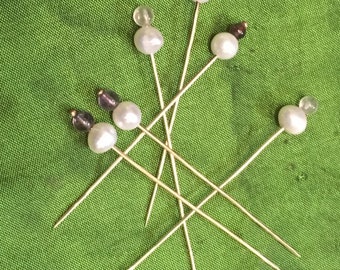 PAIR of Medieval Veil Pins. Medieval Dress Pin. Renaissance | Etsy