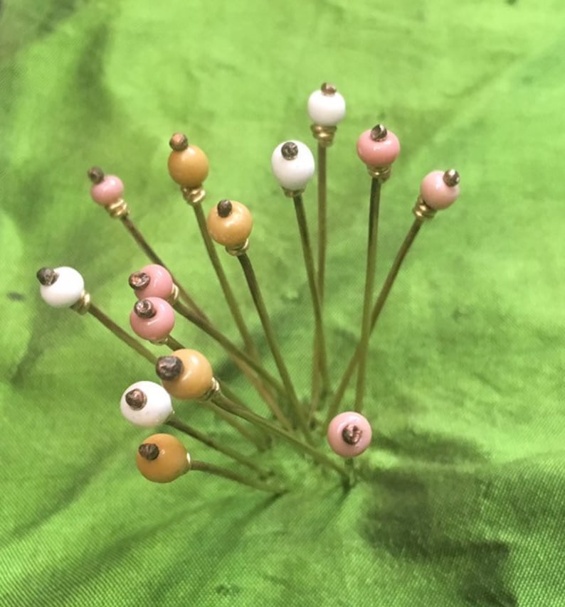 PAIR of Brass Medieval Veil Pins. Medieval Dress Pin. | Etsy