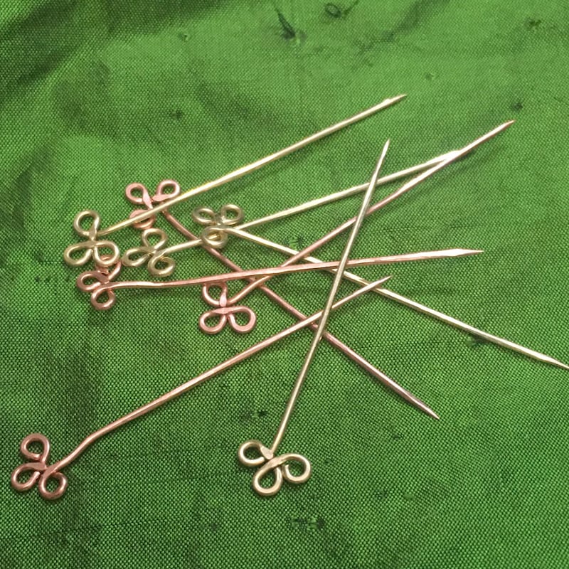 Sca Brass Dress Pins - Etsy