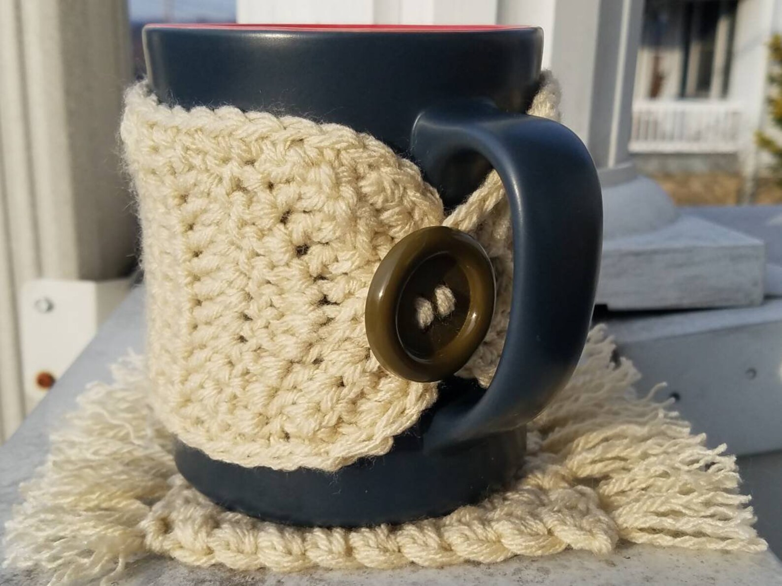 Set of 4 Mug Rug Coasters Coasters Coasters Set Crochet | Etsy