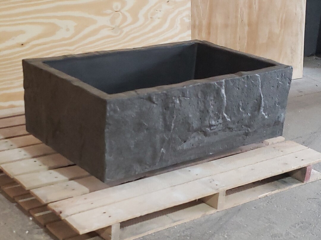 30" Farm Sink With Slate Texture - Etsy