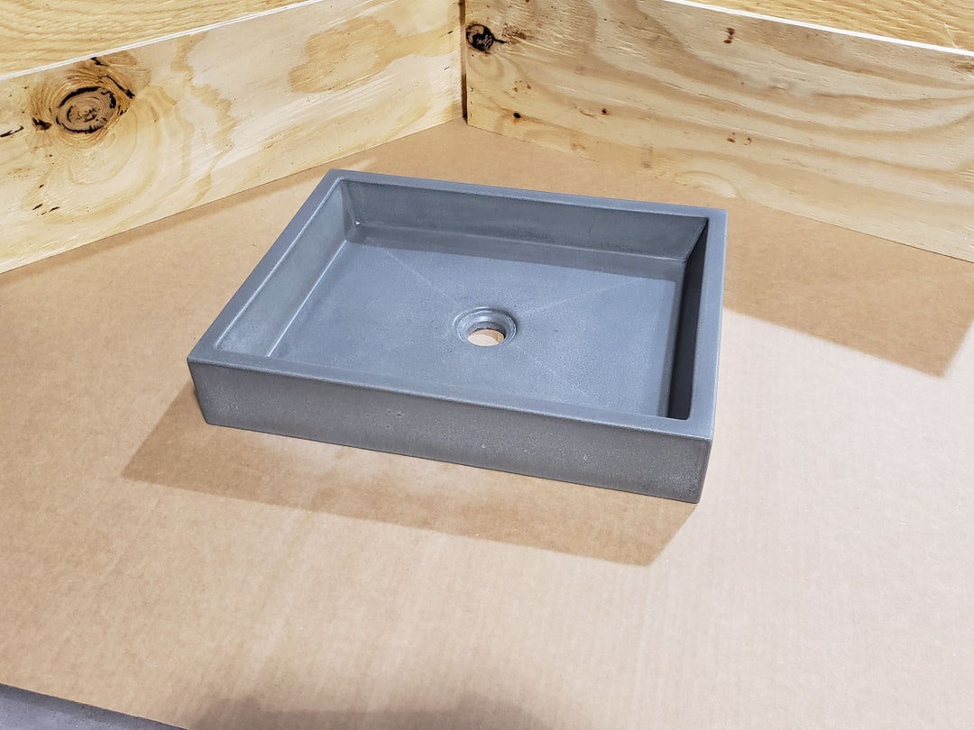 NEW! HP MIX 18" X 14" X 3" Shallow Vessel Sink - Etsy