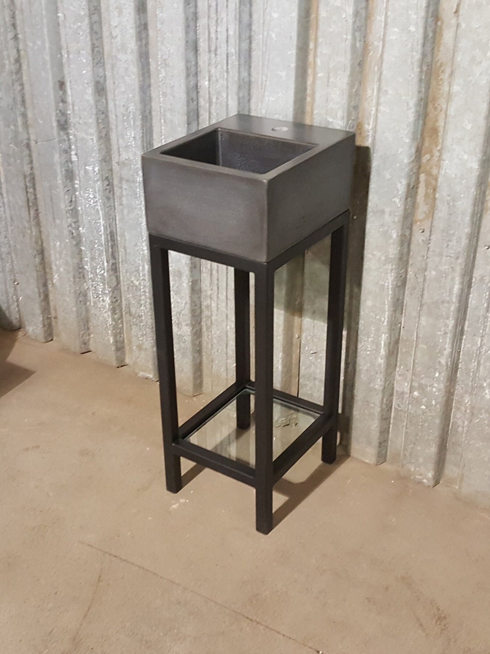 12 Mini With Extension and Steel Stand With Glass Shelf | Etsy