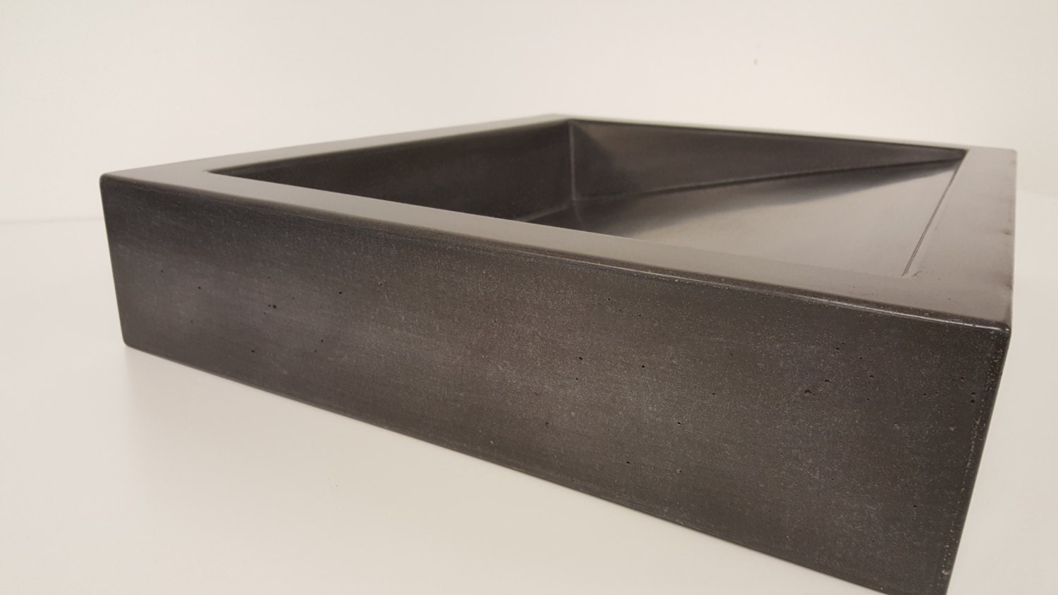 20 Shallow Vessel Ramp Sink With Slot Drain - Etsy