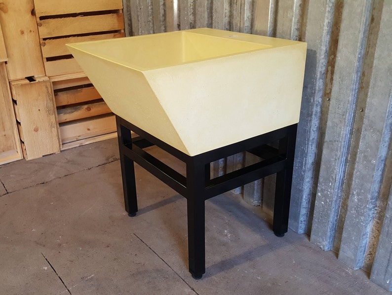 Large Utility Sink With Extension and Steel Stand - Etsy