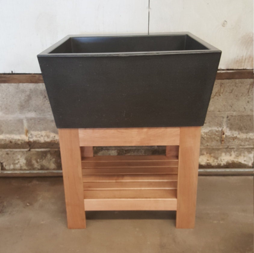 Large Utility Sink With Extension and Stand - Etsy
