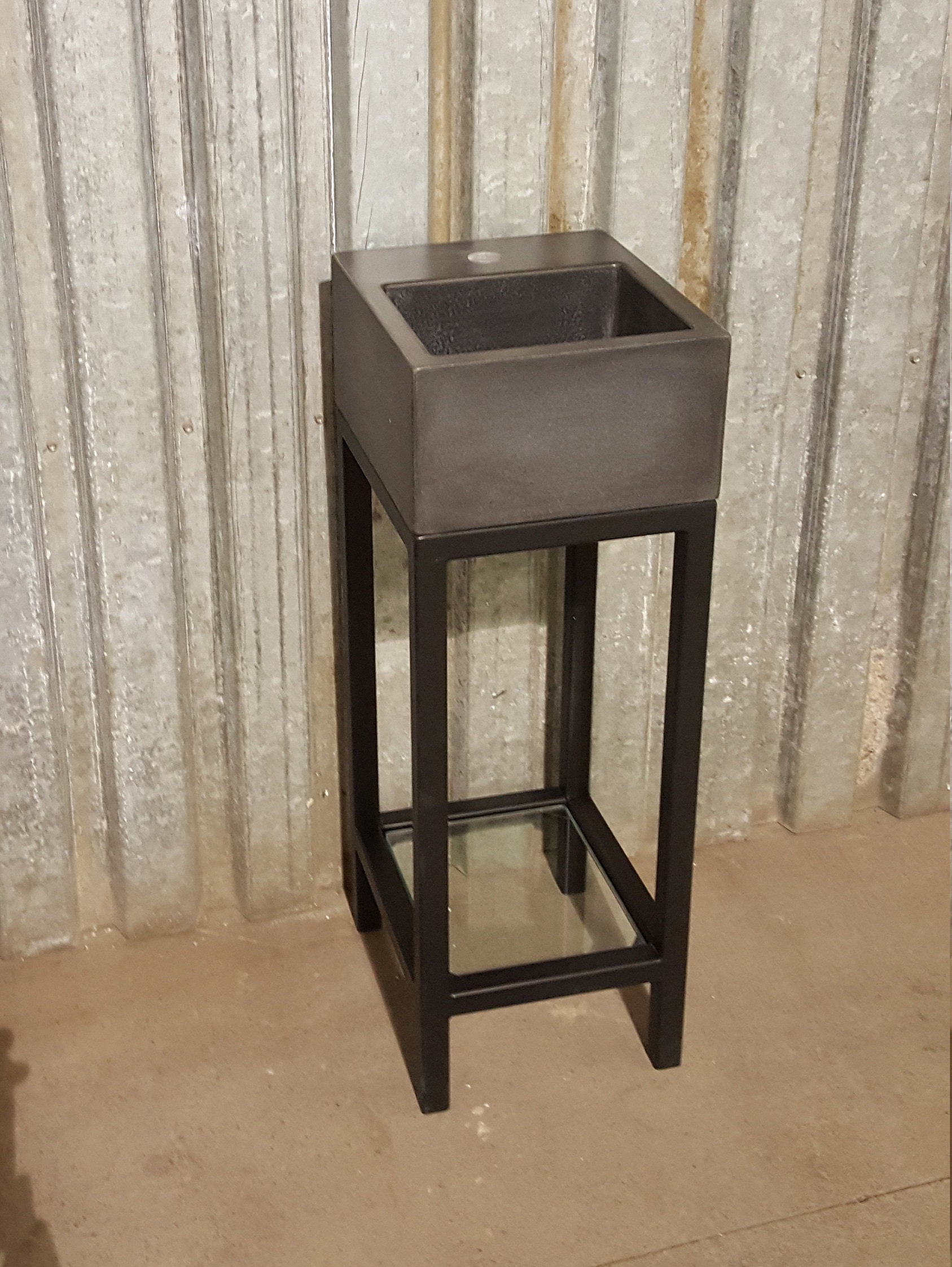 12 Mini With Extension and Steel Stand With Glass Shelf | Etsy