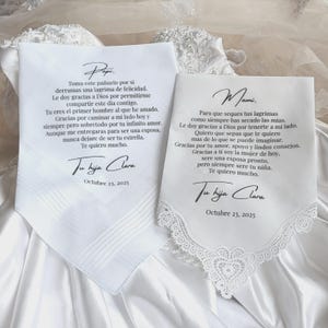 SPANISH Mother of the Bride Gift, Father of the Bride Gift, Wedding ...