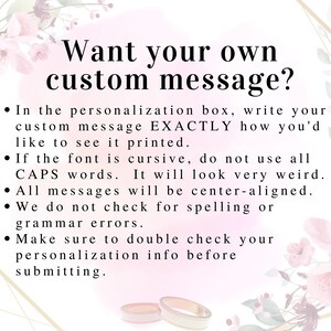 Handwritten Note for the Bride or Groom Gift With Photo Option Printed ...