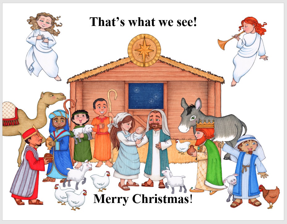 Printable Book: Mary, Mary, What Do You See? - Etsy