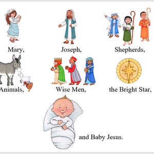 Printable Book: Mary, Mary, What Do You See? - Etsy