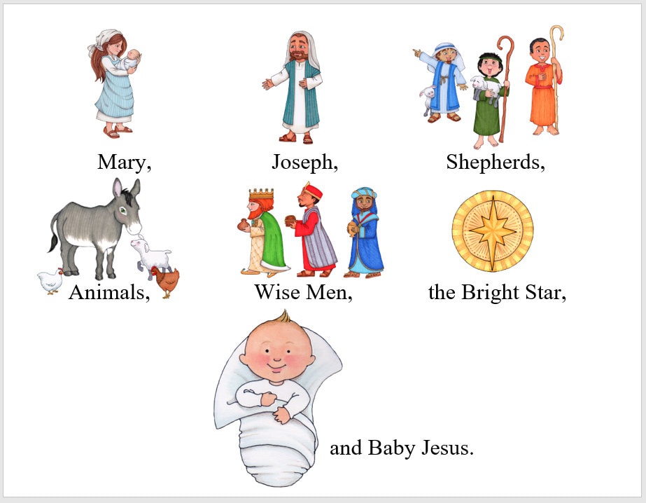 Printable Book: Mary, Mary, What Do You See? - Etsy