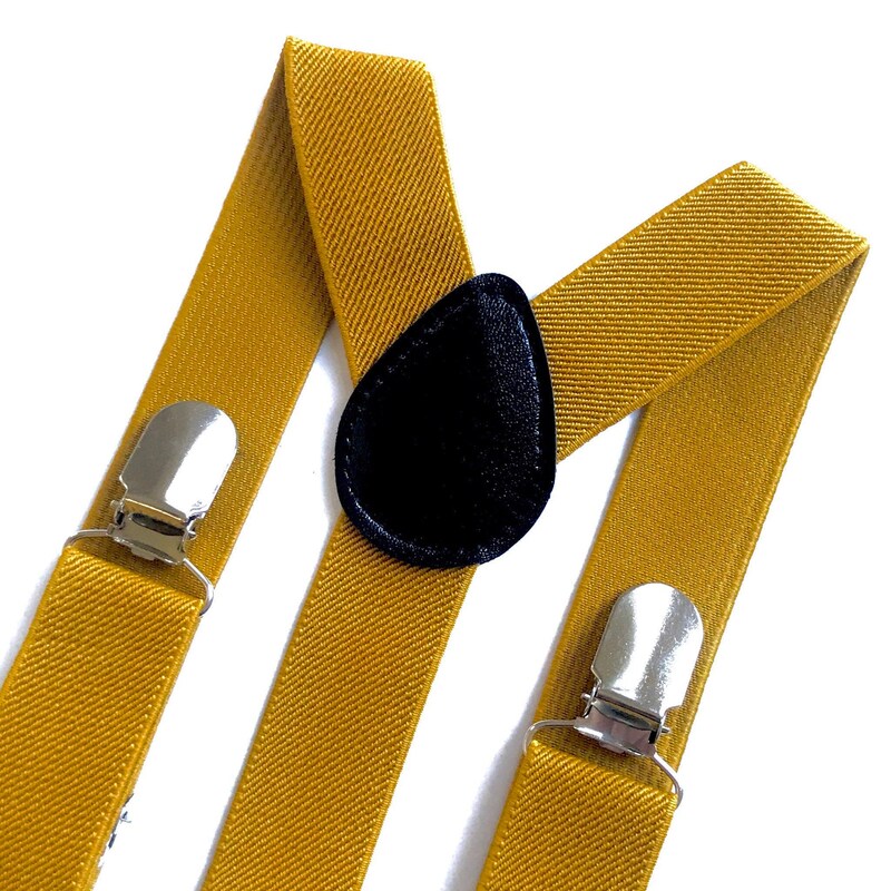 Yellow Suspenders - Etsy
