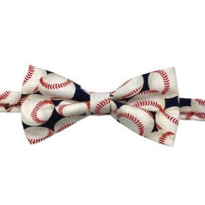 Baseball Bow Tie, Baseball Bowtie, Mens Baseball Bowtie, Kids Baseball ...