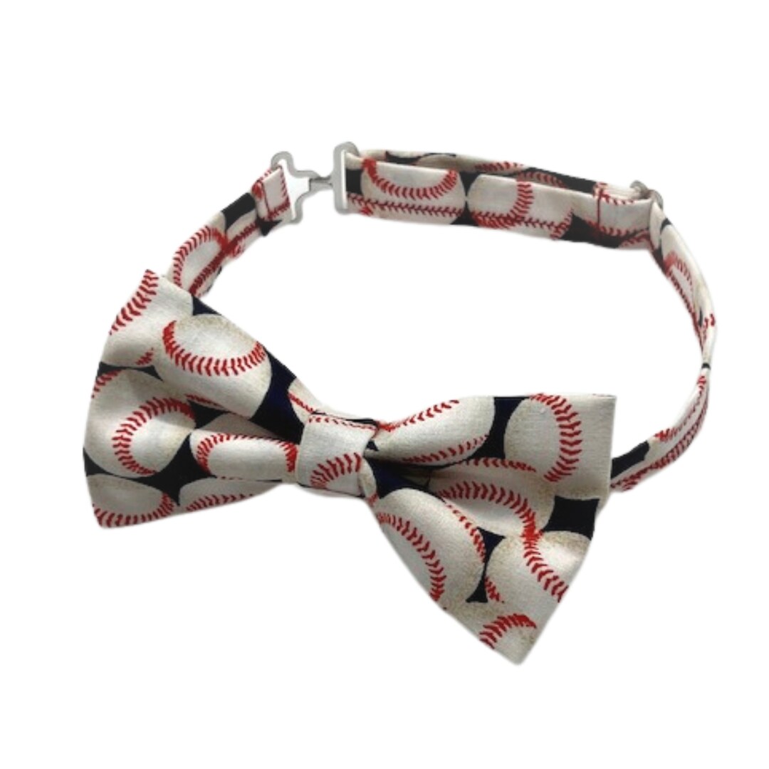 Baseball Bow Tie, Baseball Bowtie, Mens Baseball Bowtie, Kids Baseball ...