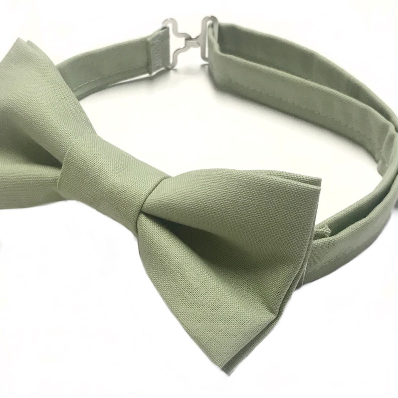 Sage Green Bow Tie Sage Wedding Dusty Sage Light Sage Green | Etsy