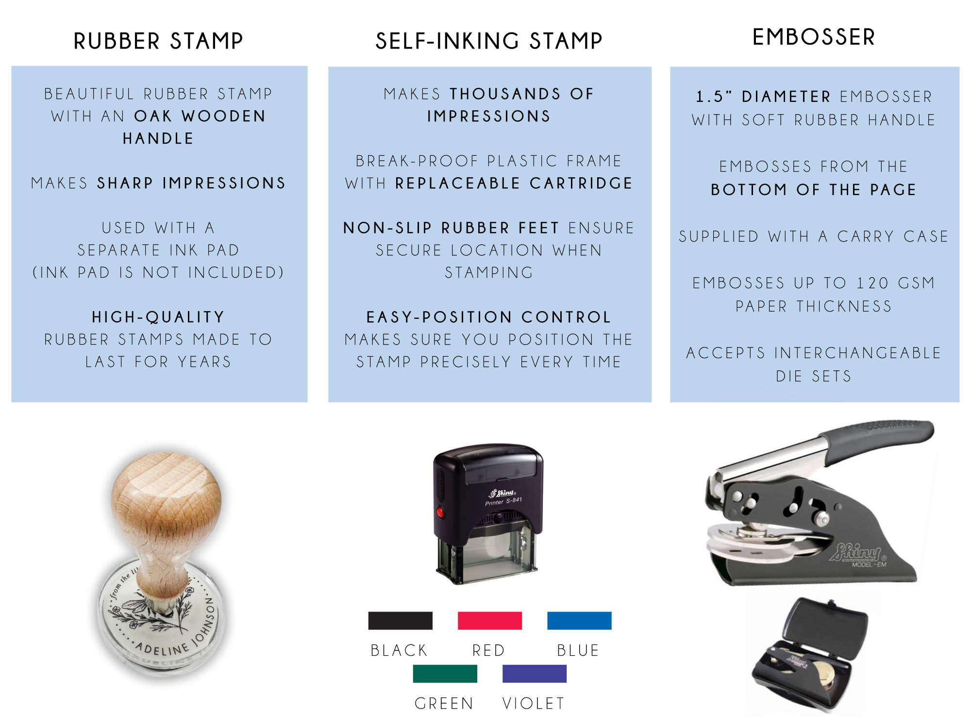 Custom Embosser Round Circle Personalized Embosser Custom - Etsy