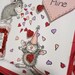 House Mouse Valentine Card Glitter Hearts Pop up Mice Be Mine - Etsy