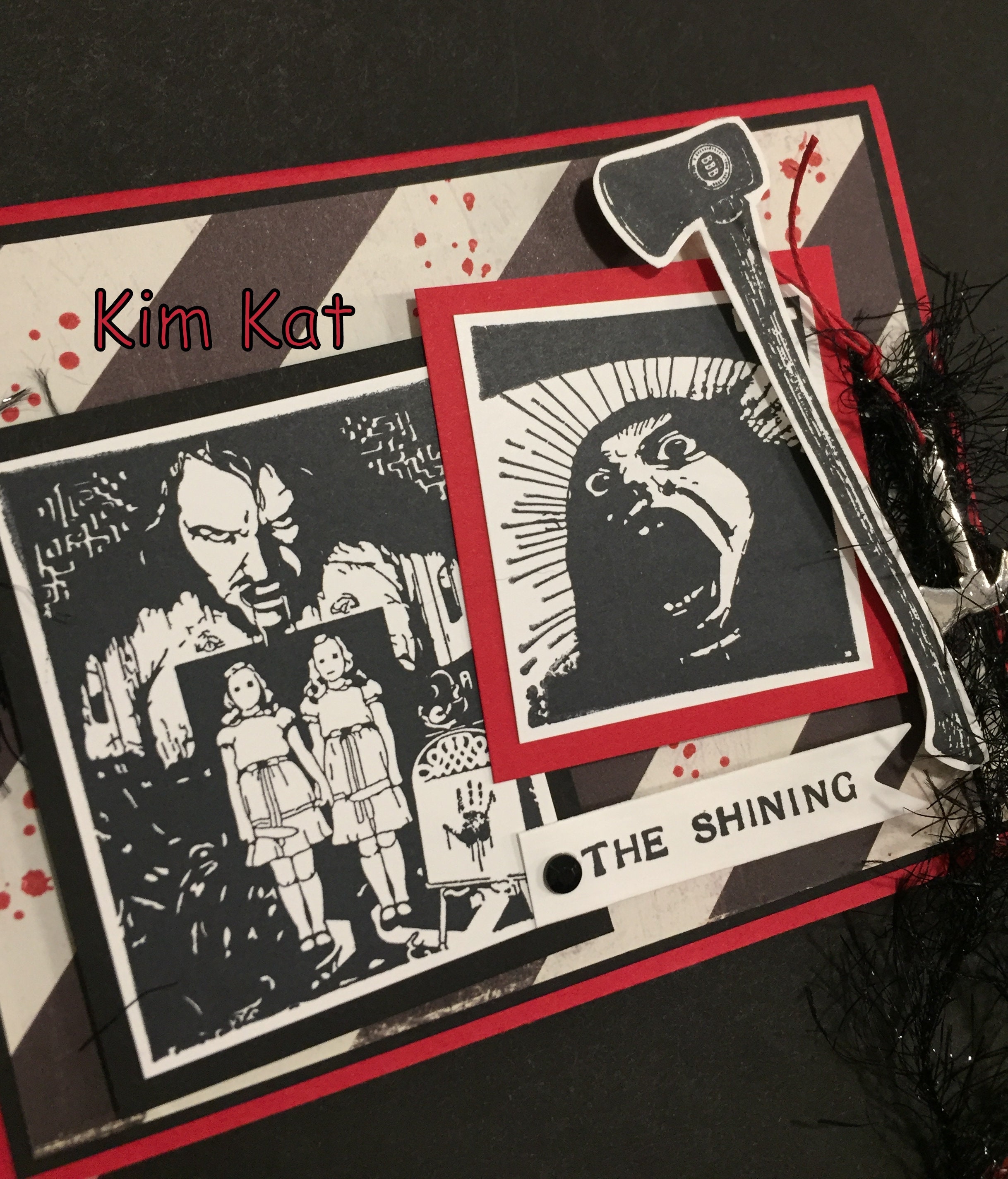 The Shining Card Pop Up Jack Nicholson 3D Torrance Shelley | Etsy