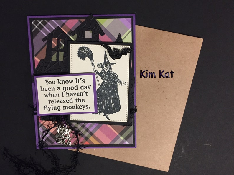 WICKED Witch Card Pop up 3D Flying Monkeys Wizard of Oz - Etsy