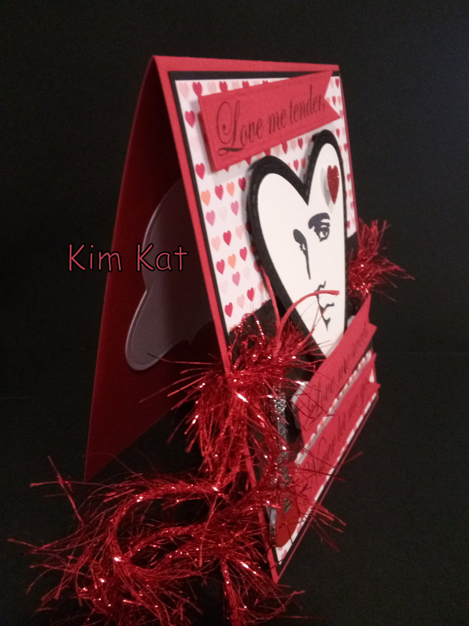 ELVIS CARD Pop up Valentine's Day Love Me Tender 3D Elvis - Etsy