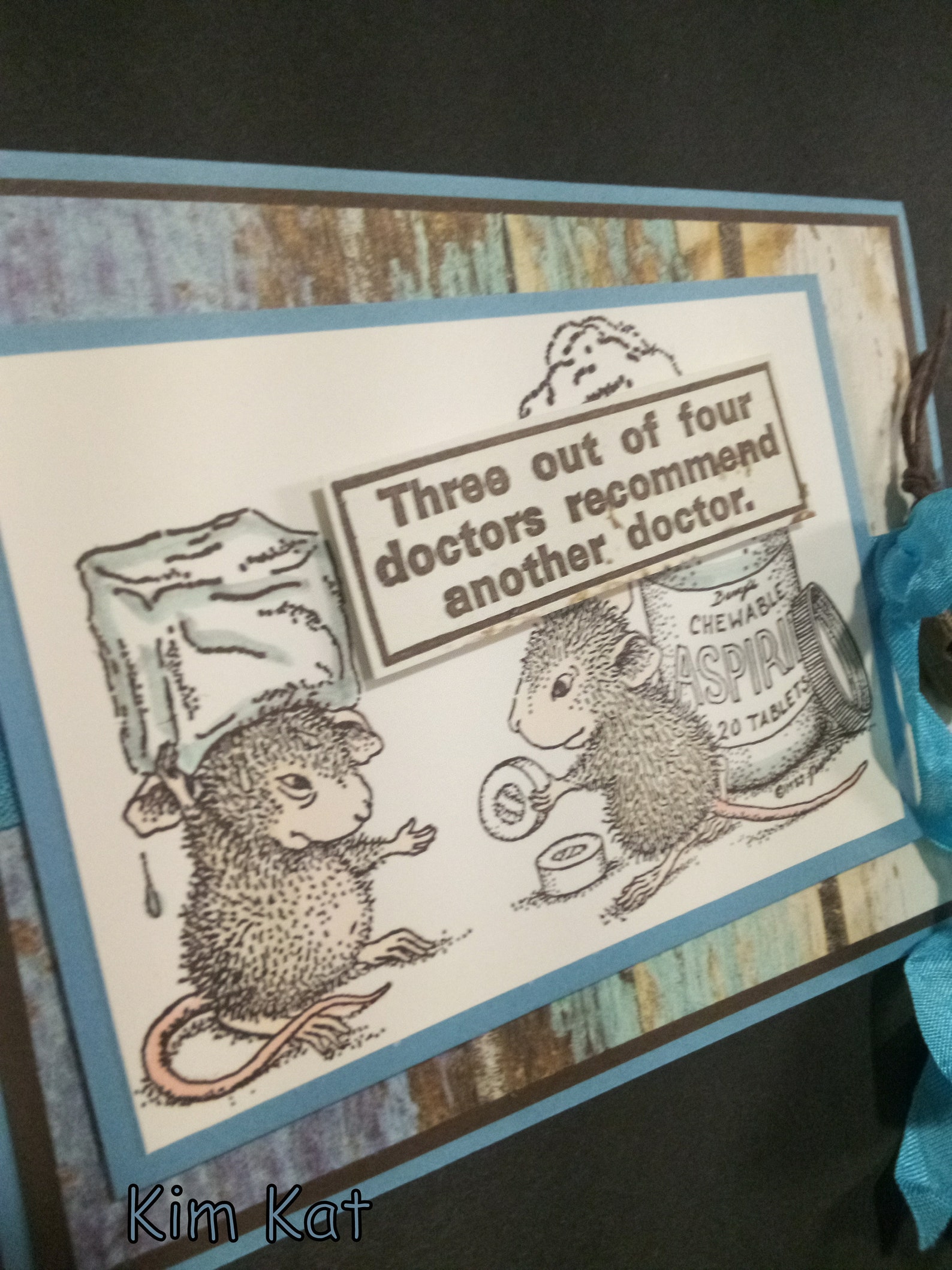 House Mouse Card Get Well Wishes Pop up Recommend Another - Etsy