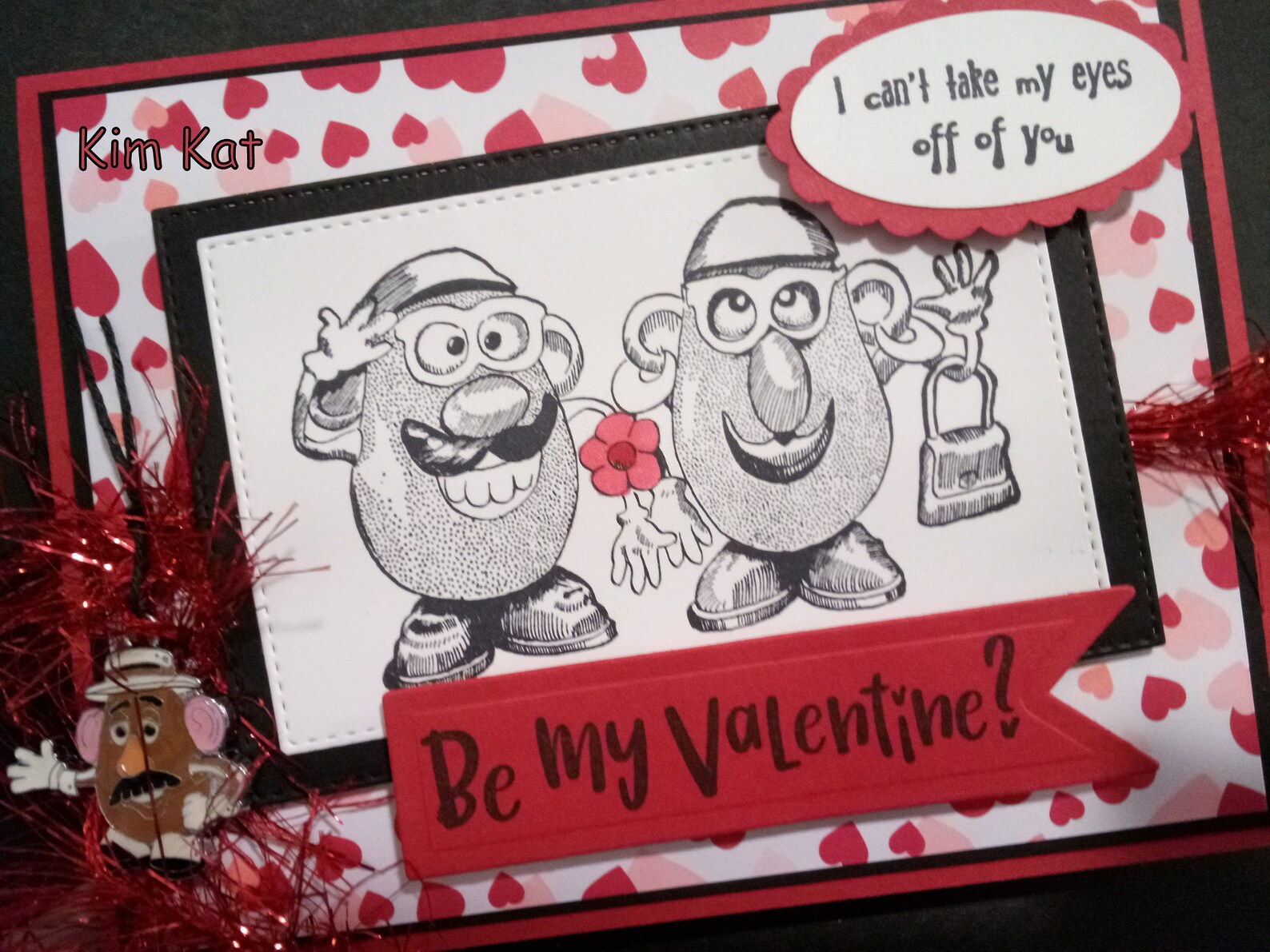 Mr. Potato Head Card Pop up 3D Toy Story Valentine's Day - Etsy