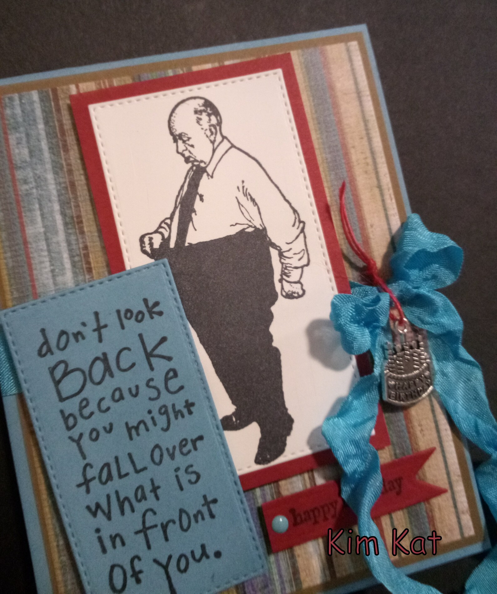 Funny Birthday Card Pop up Alfred Hitchcock Man Aging - Etsy