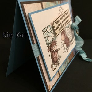 House Mouse Card Get Well Wishes Pop up Recommend Another | Etsy