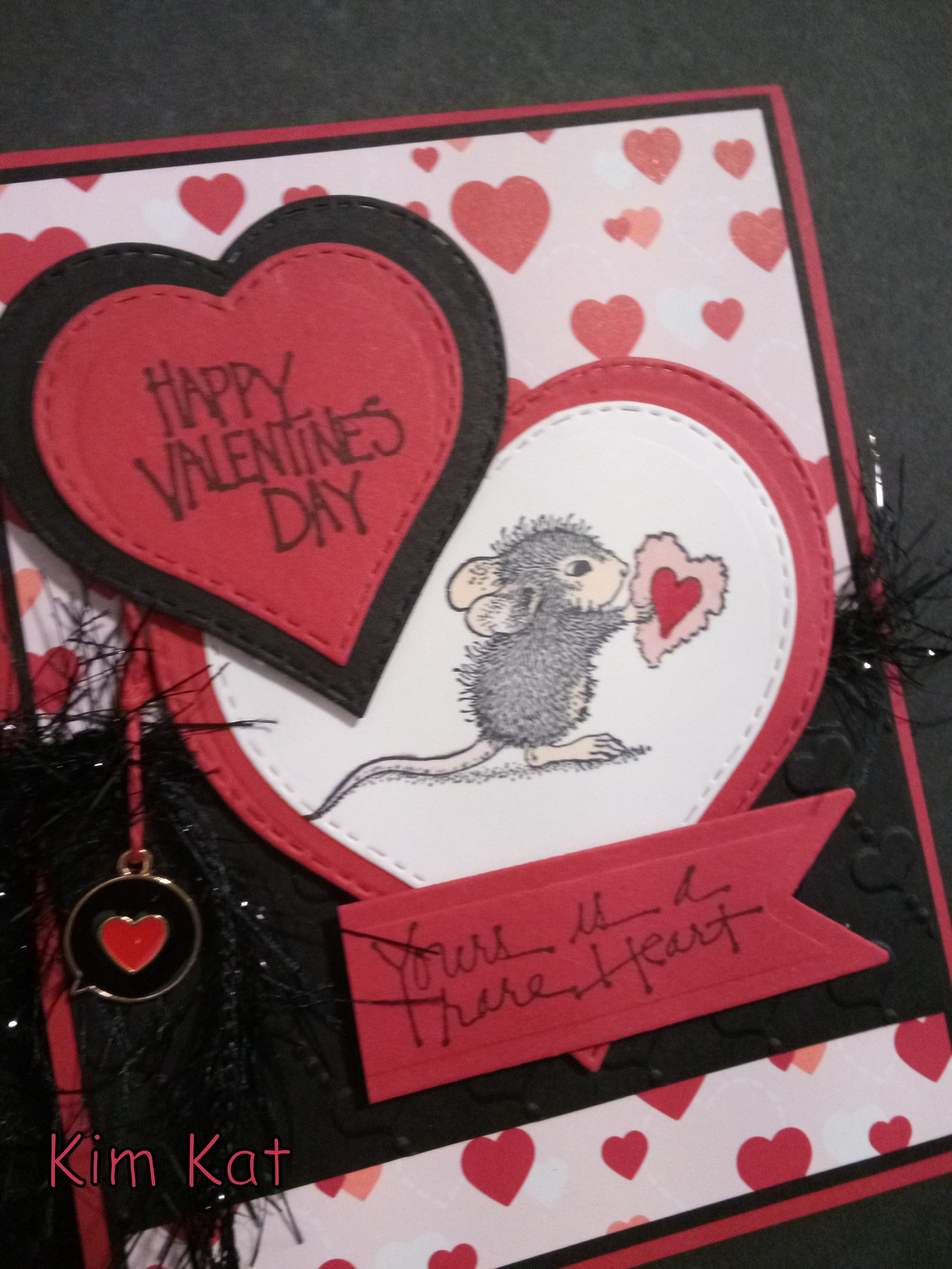 House Mouse Valentine Card Rare Heart Pop up Hearts Mice Love - Etsy